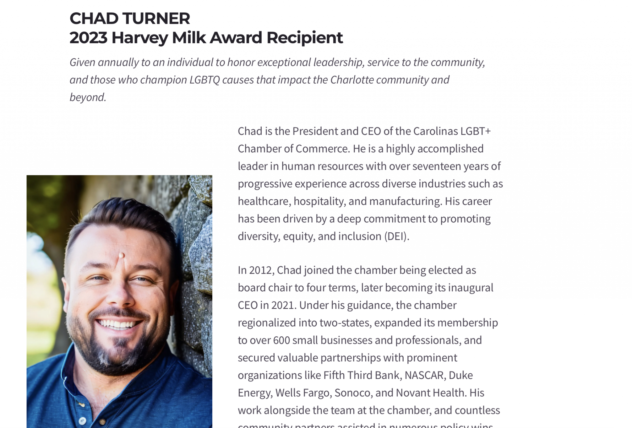 NORTH CAROLINA: Charlotte Pride Awards Child Sex Offender Wins 2023 ...