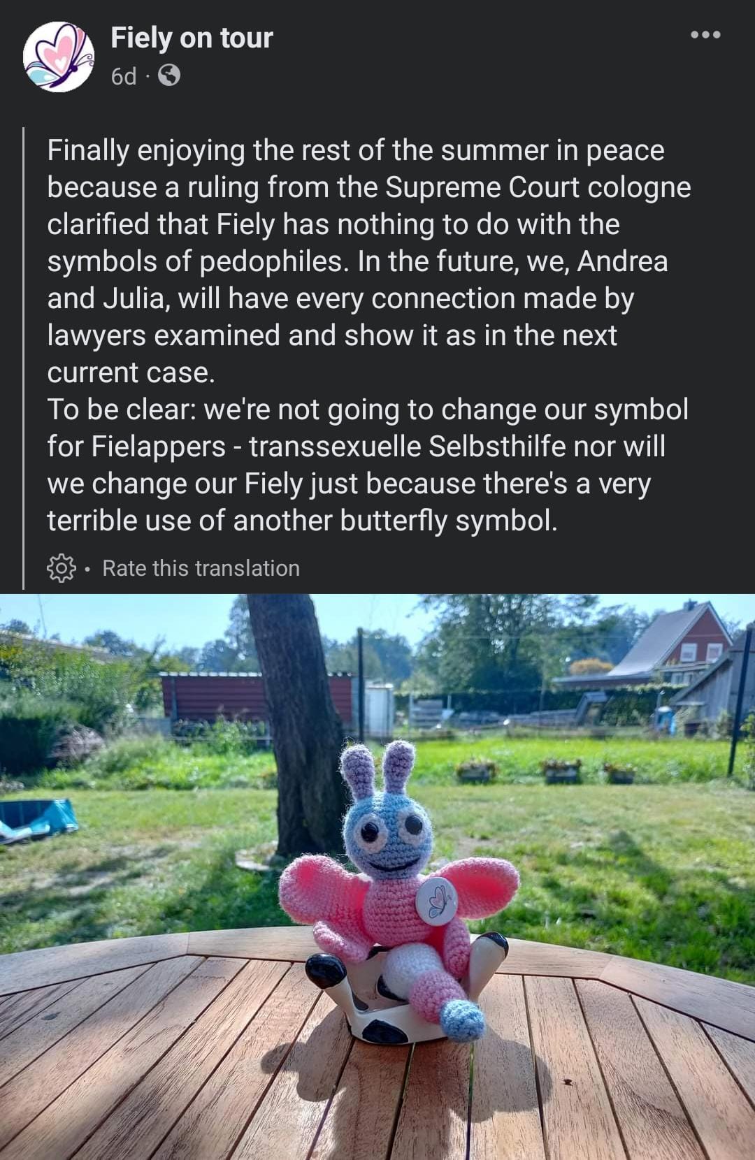 GERMANY: Woman Warned By Court After Questioning Butterfly Symbol Used ...
