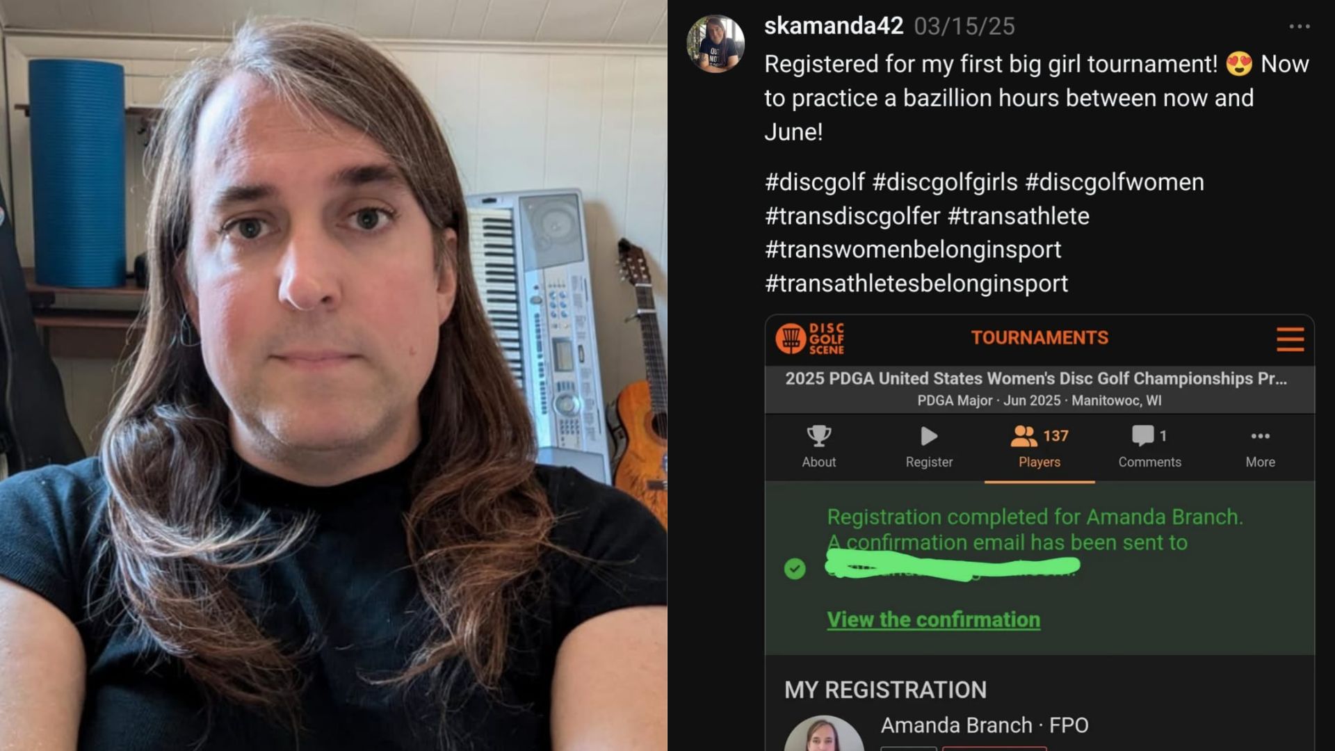 EXCLUSIVE DETAILS: Female Disc Golfer Protests Trans-Identified Male ...